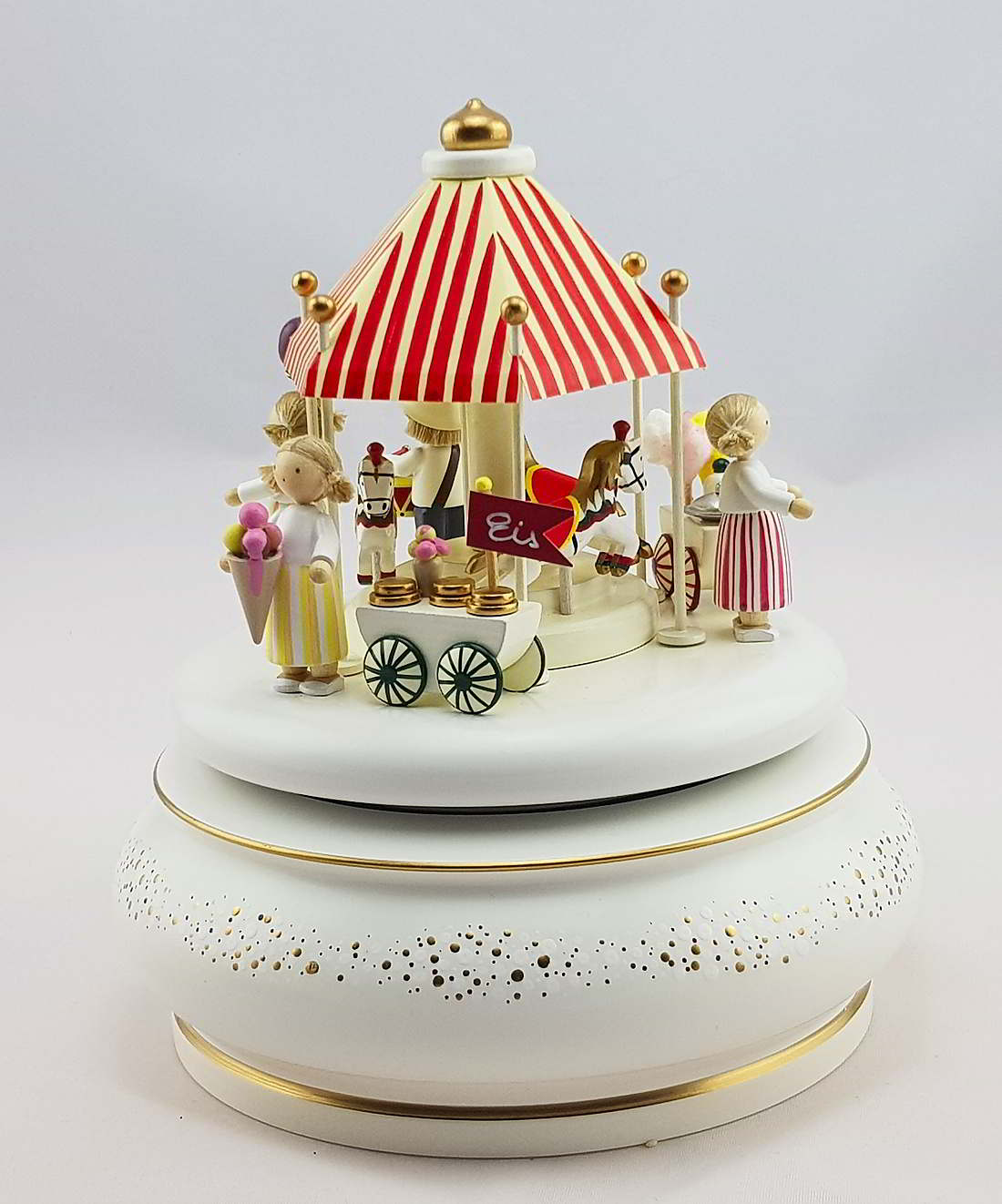 Spieldosen, Erzgebirge Spieluhr, Flade Spieluhren, Christian Ulbricht Wichtel - Flade Spieluhr ...